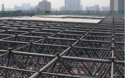 Bolt Ball Grid Joint Space Frame | Modular Steel Grid System