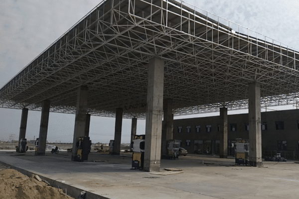 Gas Station Canopy Design & Construction | Durable Steel Structures